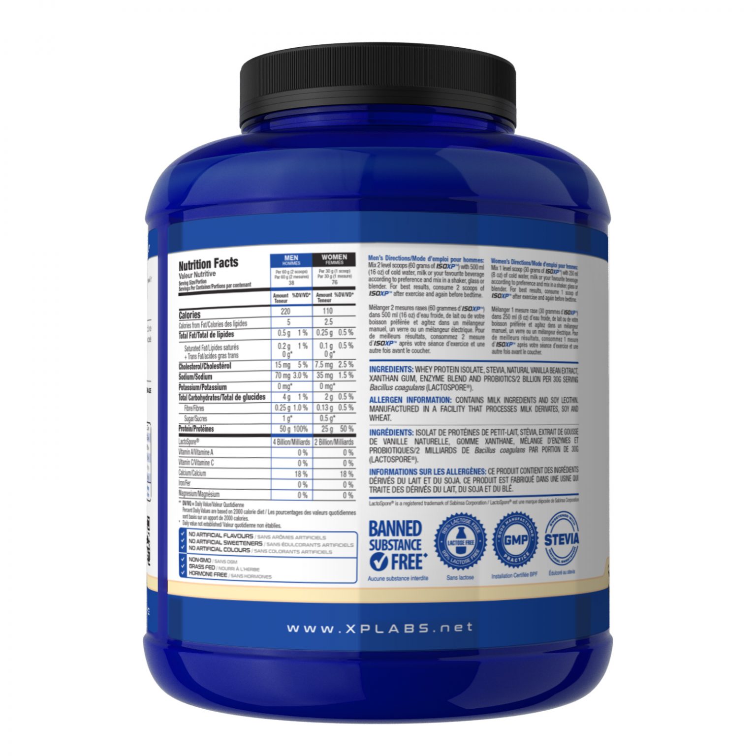 ISO XP Probiotic Whey Protein | XP Labs
