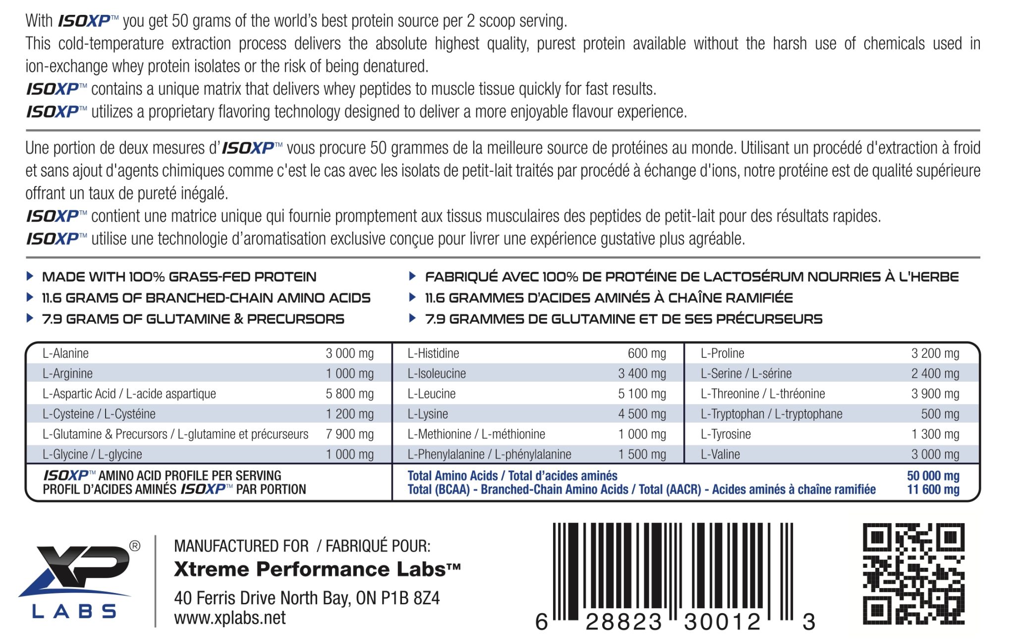 ISO XP Probiotic Whey Protein | XP Labs